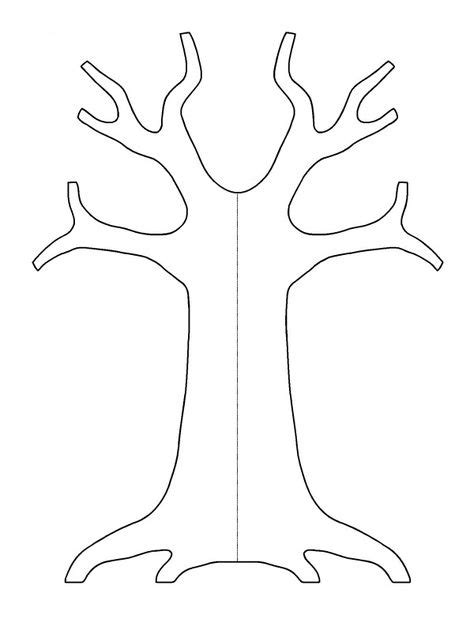 17 Best Tree Images In 2019 Tree Templates Autumn Trees Fall Crafts