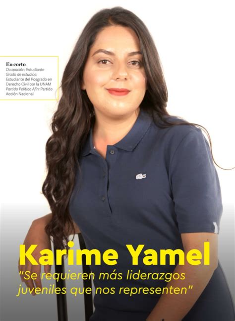 30 Menores De 30 Karime Yamel Revista 360 Grados
