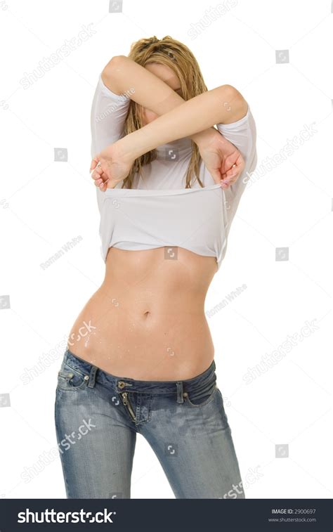 Sexy Girl Wet Clothes Shutterstock