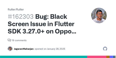 Bug Black Screen Issue In Flutter Sdk 3270 On Oppo Devices · Issue