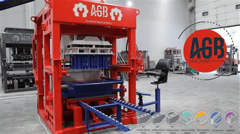 AGB A610 Automatic Concrete Hollow Block Machine AGB Machine