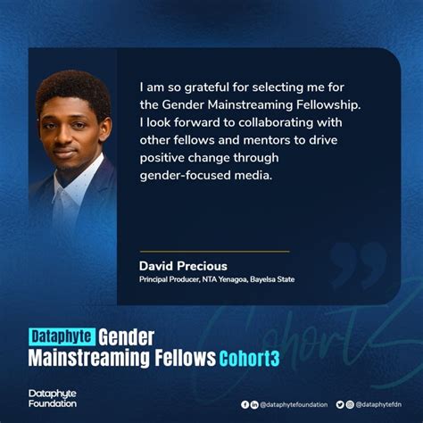 Dataphyte Foundation On Linkedin Dataphyte Mainstremainggender