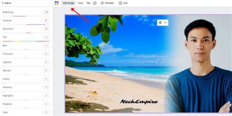 How To Combine And Blend Two Photos In Canva