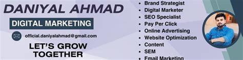 daniyal ahmad deputy manager digital marketing mbagate linkedin