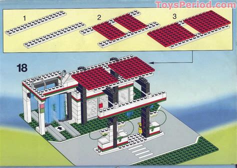 Lego Gas N Wash Express Set Parts Inventory And Instructions Lego Reference Guide
