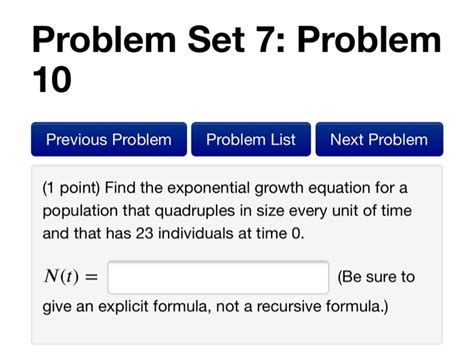 solved problem set 7 problem 5 previous problem problem
