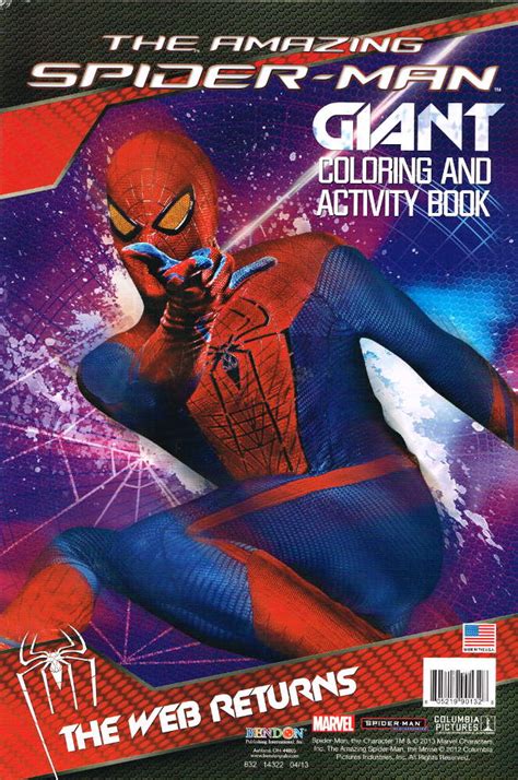 The Amazing Spiderman Jumbo Coloring Book 2025