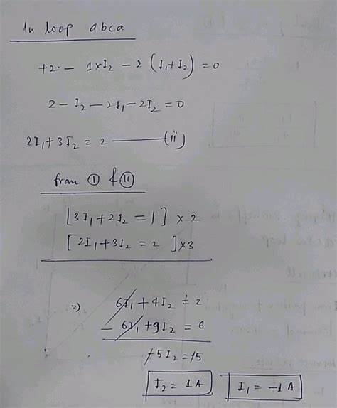 Lustration Calculate Current In Each Resistance In The Electrical Circuit Shown In