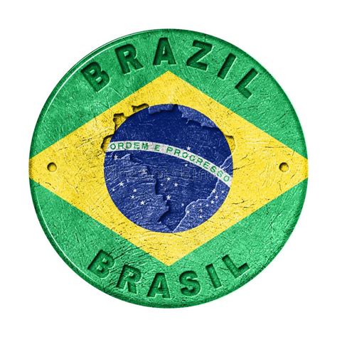 Independence Of Brazil Flag And Map Of Brazil With Raised Fists