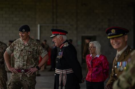 Visit To 39 Engineer Regiment Lord Lieutenant Of Moray