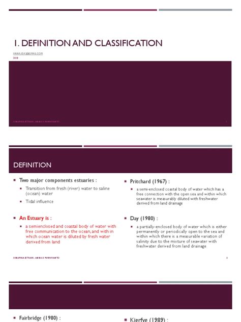 Definiton And Classification Download Free Pdf Estuary River Delta