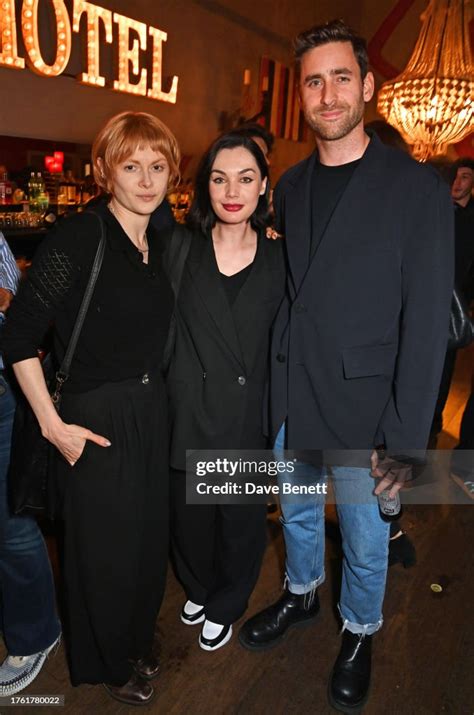 Emily Beecham Poppy Corby Tuech And Oliver Jackson Cohen Attend An