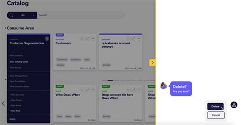 deleting catalog tiles — agiledata docs 1 0 documentation