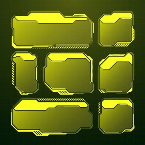 Futuristic Ui Vector Images Over 21 000