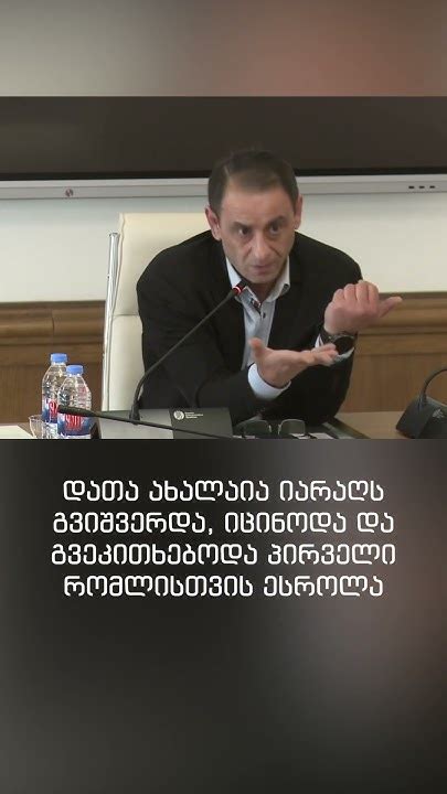 დათა ახალაია იარაღს გვიშვერდა იცინოდა და გვეკითხებოდა პირველი რომლისთვის ესროლა Youtube