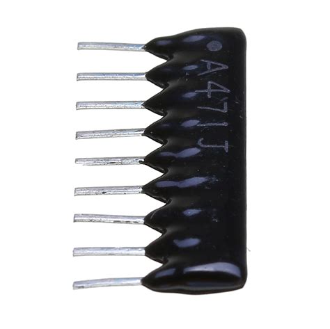 New 30pcs 9pin Resistor Network Array 470 Ohm A471j 470r Dip Exclusion