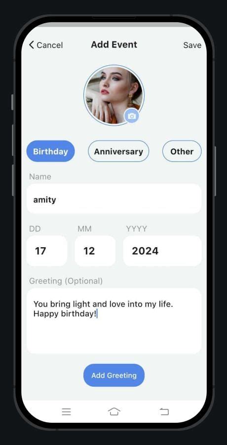 birthday reminder flutter app flutter app by vocsy codester