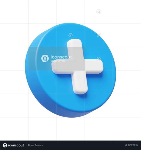 Plus 3d Icon Free Download Sign And Symbols 3d Icons Iconscout