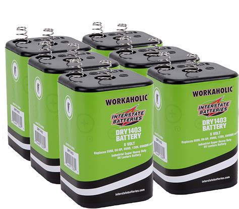 Interstate Batteries 6v Hd Lantern Flashlight Battery