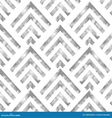 Seamless Abstract Pattern With Geometric Shapes Stock Vector Illustration Of Illustrations