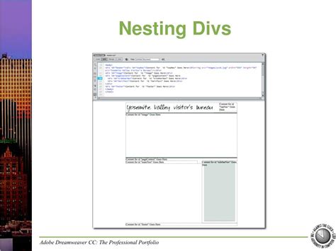 ppt project 4 yosemite css layout powerpoint presentation free