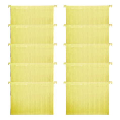 Lianxue 10pcs Letter Size Suspension Files With Tabs File Classification File Folder Filing