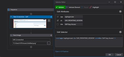 Screen Capture Of Sap Interface Learning Hub Uipath Community Forum