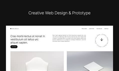 Creative Website Design Prototype Figma