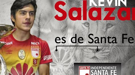 Kevin Salazar Renovó Con Santa Fe Y Jugará Por Tres Años En El Club