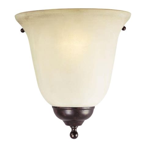 Shandy 10 In W 1 Light New Tortoise Shell Wall Sconce In The Wall Sconces Department At