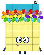 Thirty Fivefanmade Gallery Numberblocks Wiki Fandom