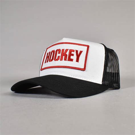 Hockey Skateboards Truck Stop Snapback Trucker Cap Black Skate