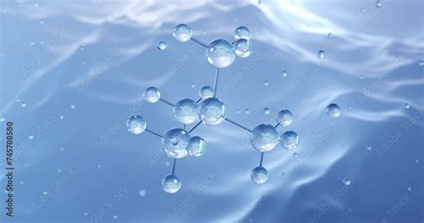 Neopentane Rotating Molecular Structure 3d Model Of Molecule Alkane