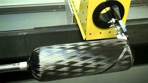 Tcr Composites Towpreg Winding Demo Youtube