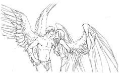 79 Winged Oc Ideas Wings Drawing Art Reference Winged People