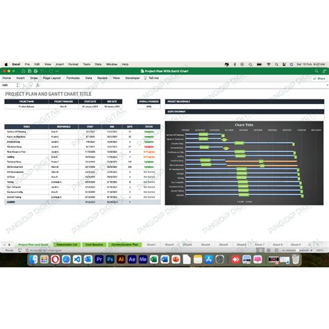 Project Plan With Gantt Chart Updated Shopee Malaysia