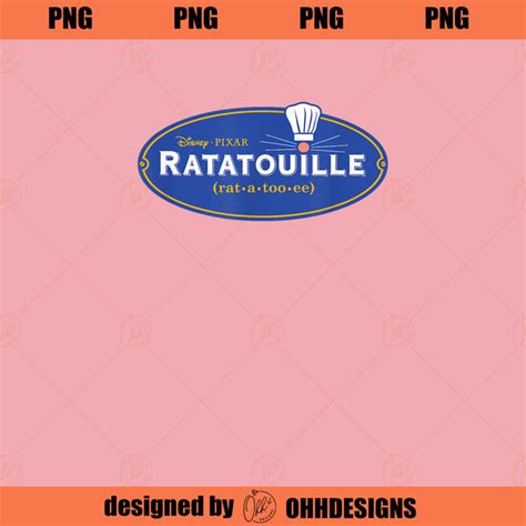 Disney Pixar Ratatouille Movie Logo Png Download Inspire Uplift