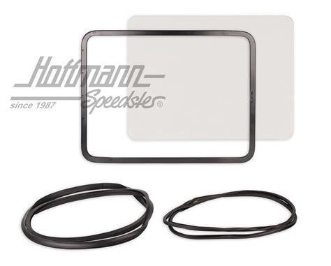 Pop Out Window Set Clear Rear Black 089 3840 32