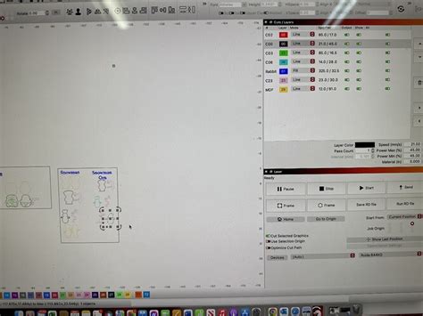Current Position Not Working G Lightburn Software Questions