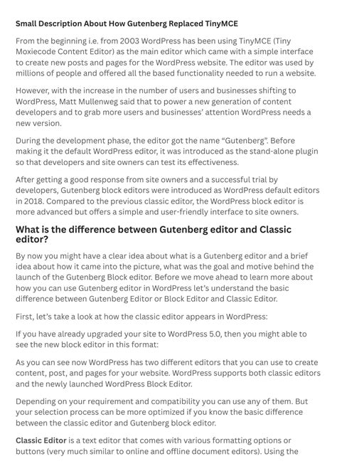 Ppt Gutenberg Wordpress Guide How You Can Use Wordpress Block Editor