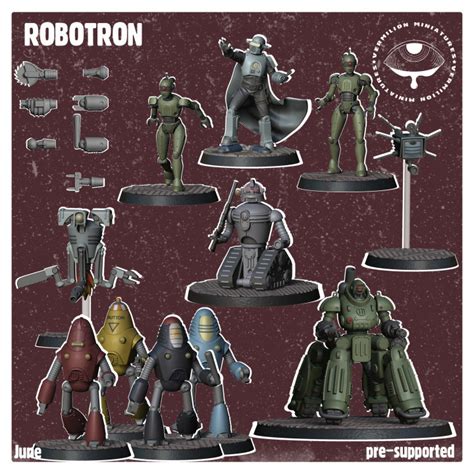 Descargar Robotron Collection De Vermilion Miniatures