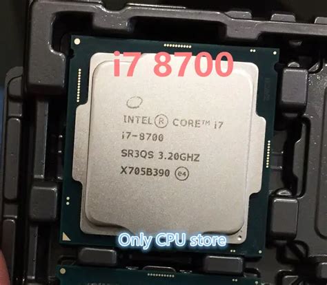 Intel Core i7 8700 3.20 ГГц 12 м Cache 6 Core CPU Processor SR3QS ...