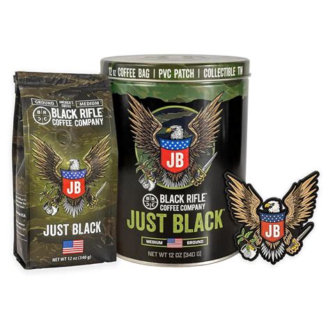 Black Rifle Coffee Co Just Black T Bundle Outdoors
