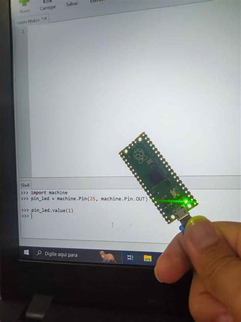 micropython programando com a ide thonny
