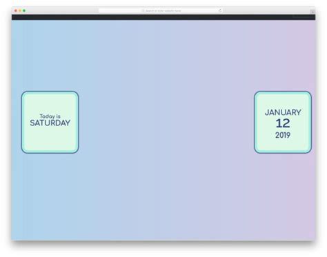 HTML Calendar Designs To Easily Organize Goals Events