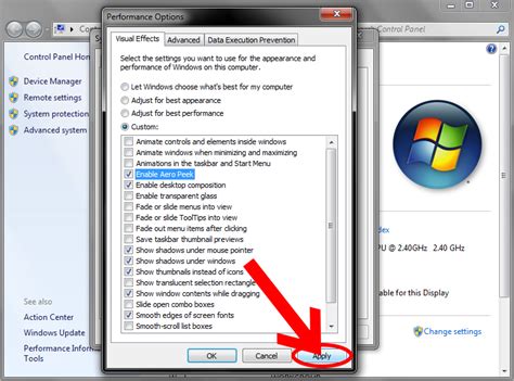 How To Fix Windows 7 Aero Peek 8 Steps With Pictures Wikihow