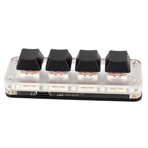 Red Switch Macro Keyboard Plug And Play Ergonomic Customized Knobs Usb