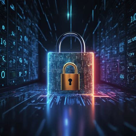 Symbol Of Internet And Data Security Stock Illustration Illustration