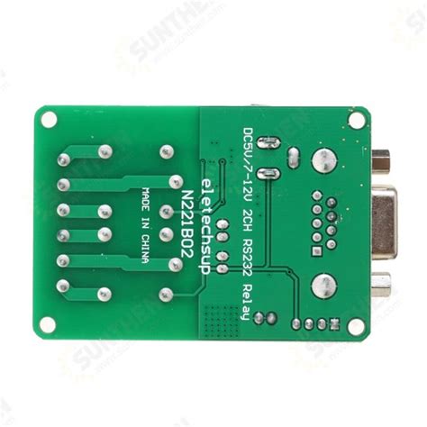 Dc 5v 7 5v 9v 2ch Rs232 Relay Board Remote Control Usb Pc Uart Com Serial Port