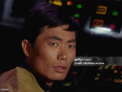 American Actor George Takei Appears As Sulu In A Scene From The Man